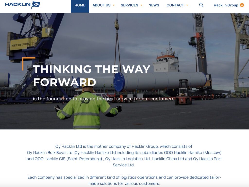 Announcing the launch of our new website - Hacklin Group